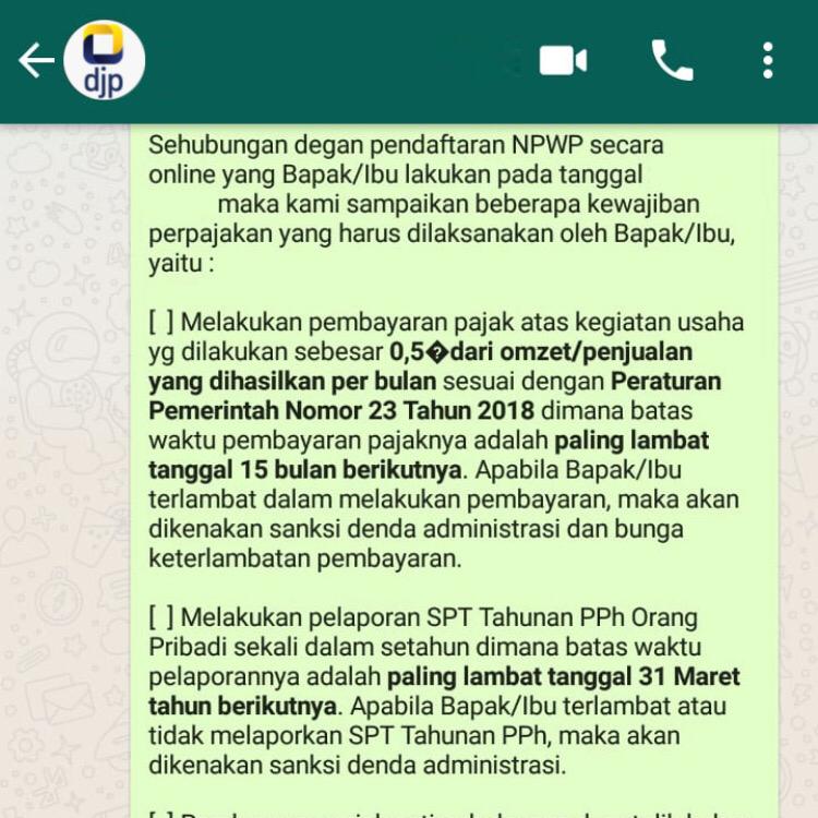 KPP Singkawang Proaktif Edukasi Wajib Pajak Baru secara Daring | Direktorat Jenderal Pajak